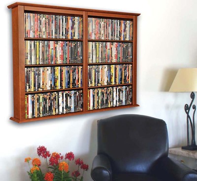 Wall Mount CD DVD Storage Rack 684 CD 320 DVD - 5 colors NEW | eBay