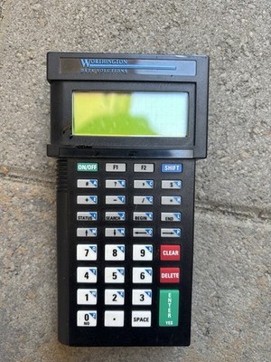 Vintage Worthington Data Solutions Tricoder Portable Barcode Reader | eBay