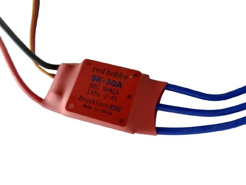 SimonK 30A ESC BEC 5V 2A Brushless Motor Speed Controller for 4S LiPo ...