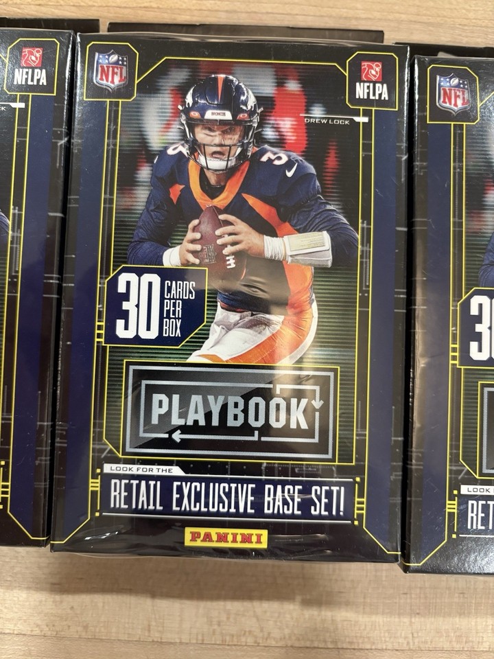 Lot Of 5 2020 Playoff Playbook NFL Football Hanger Factory Sealed Boxes ...