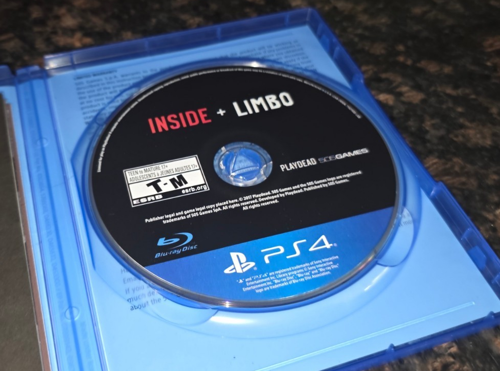 Inside + Limbo Double Pack (Sony PlayStation 4, PS4, 2017) w/ Poster & Art Card | eBay