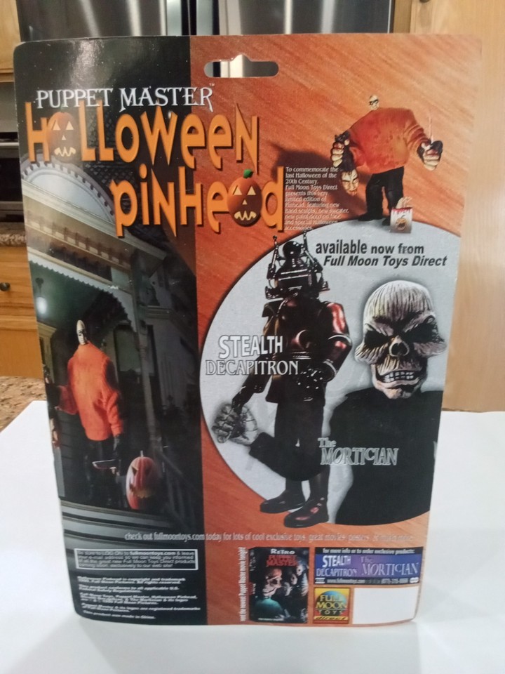 Puppet Master Halloween Pinhead 1999 Full Moon Toys NEW | eBay