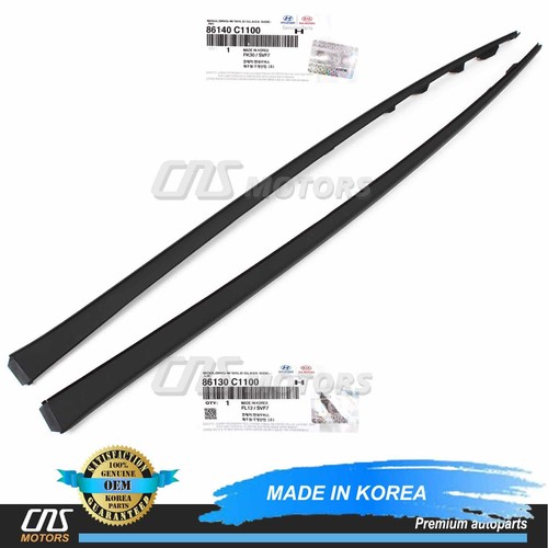 OEM Windshield Pillar Molding LEFT & RIGHT for 15-19 Hyundai Sonata ...