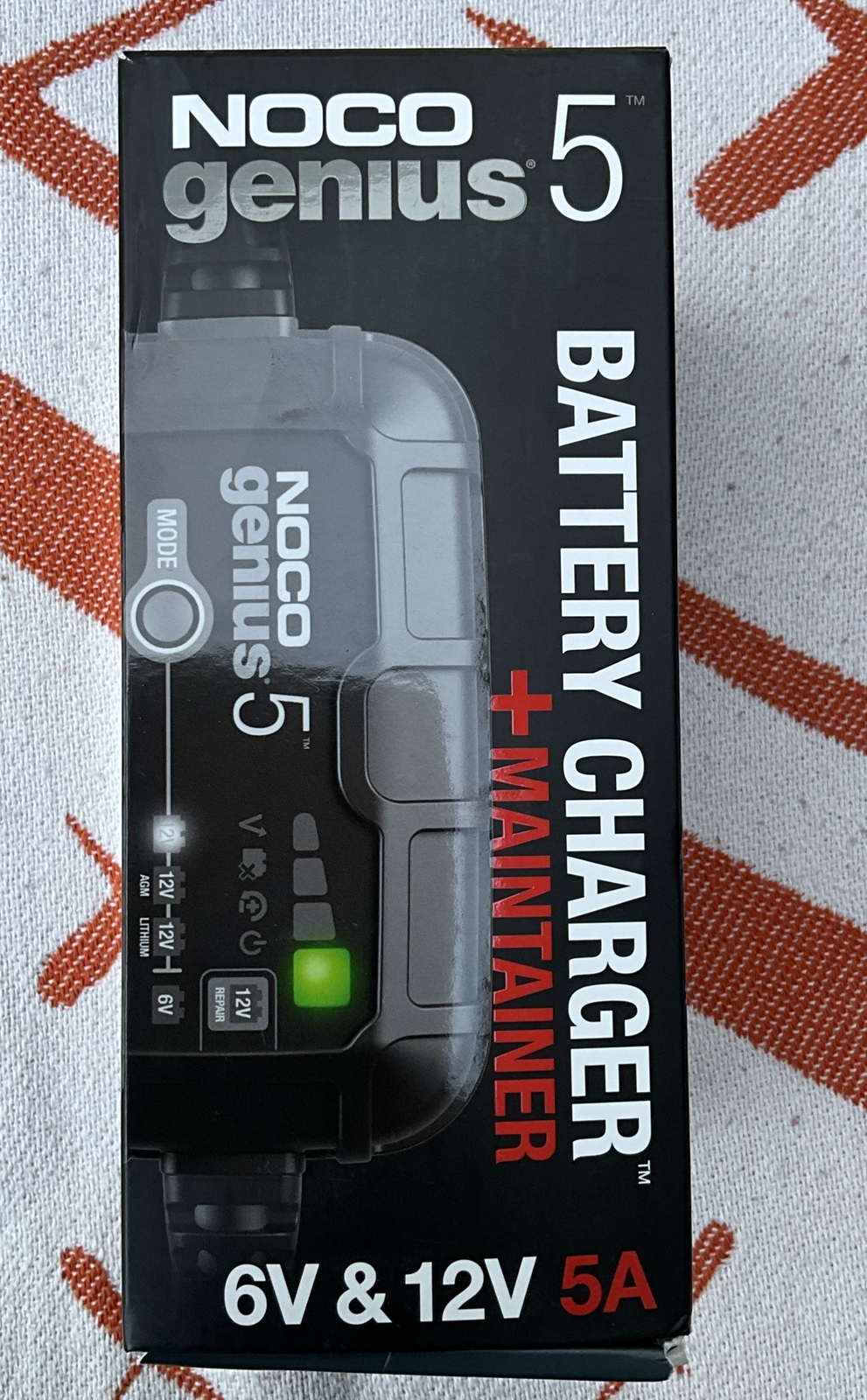 NOCO GENIUS5 6V and 12V 5A Battery Charger 46221190045 | eBay