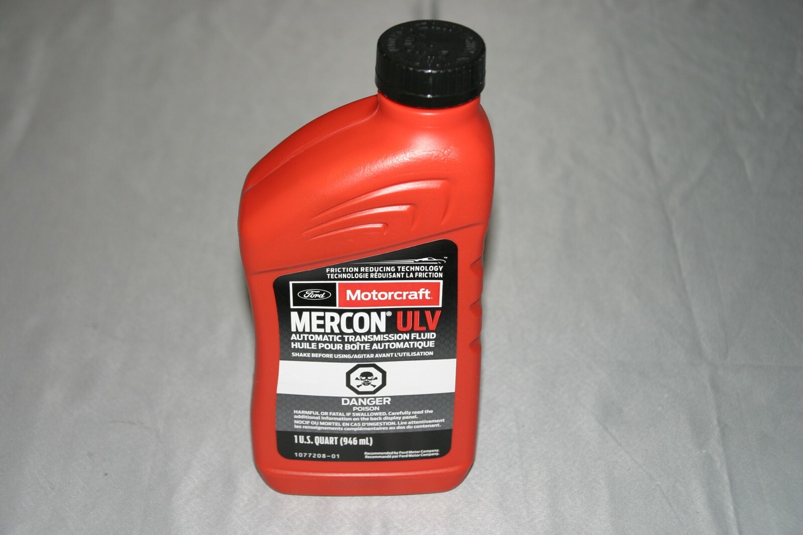 Ford Motorcraft Mercon ULV transmission fluid 1 quart XT-12-QULV sealed ...