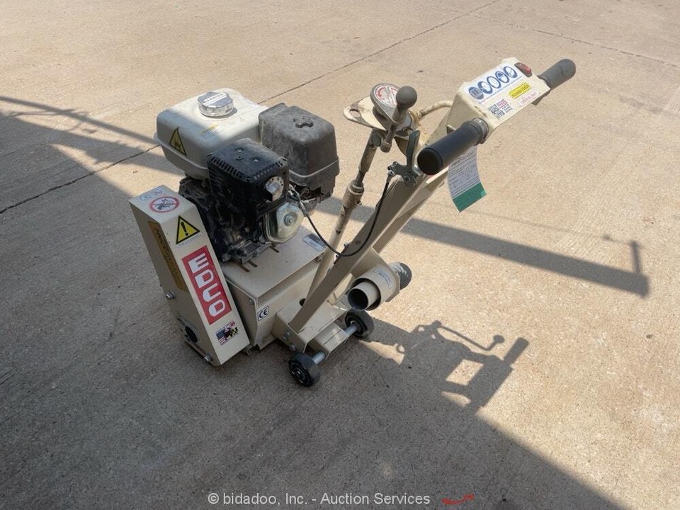 2022 Edco CPM-8G Walk-Behind 8" Scarifier Concrete Grinder Planer ...