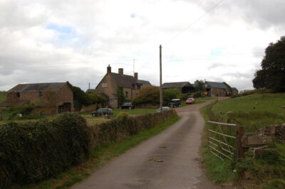Photo 6x4 Trowgreen Farm Trow Green Trow Green lies on the B4228 near ...
