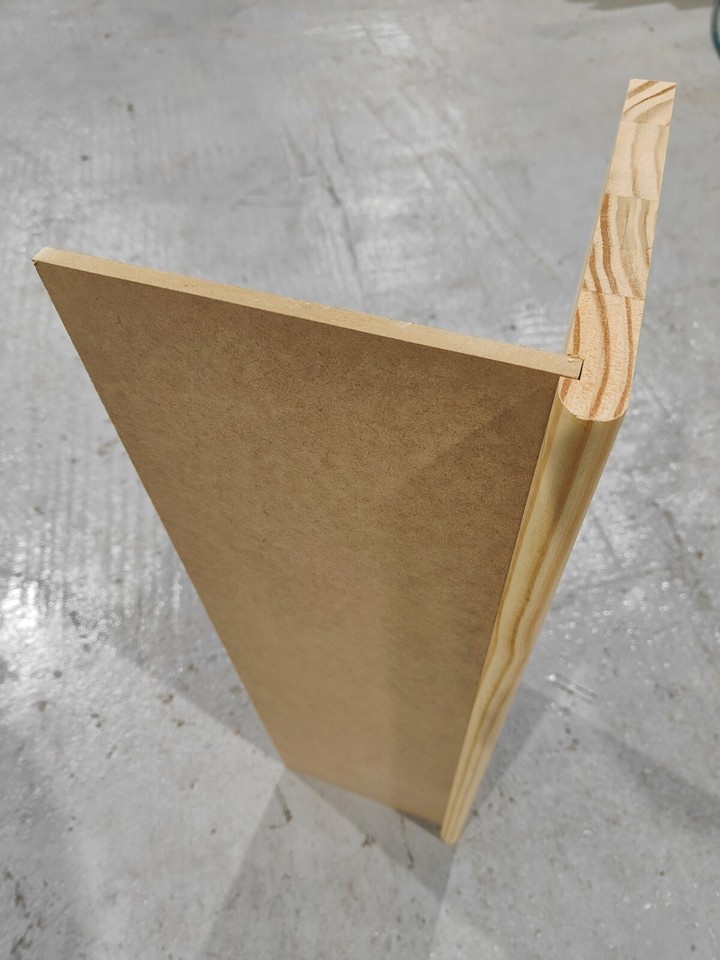 Staircase Softwood Tread 900x270x22mm. MDF Risers 900x220x9mm Stair Kit ...