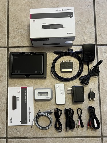 Open Box OTICON ConnectLine Streamer Pro With TV 2.0 Box BUNDLE Tested ...