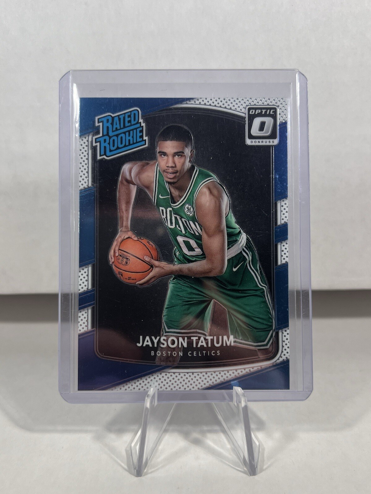 Jayson Tatum 2017 Donruss Optic Base Rated Rookie! Boston Celtics | eBay