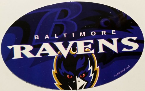 NFL--BALTIMORE RAVENS--NEW--2006--Vending Machine Sticker | eBay