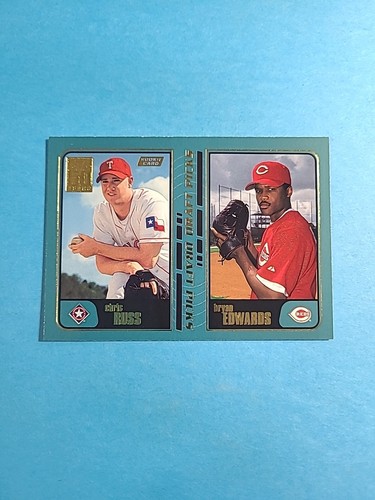 Chris Russ & Bryan Edwards 2001 Topps Baseball Card # 744 I5862 | eBay