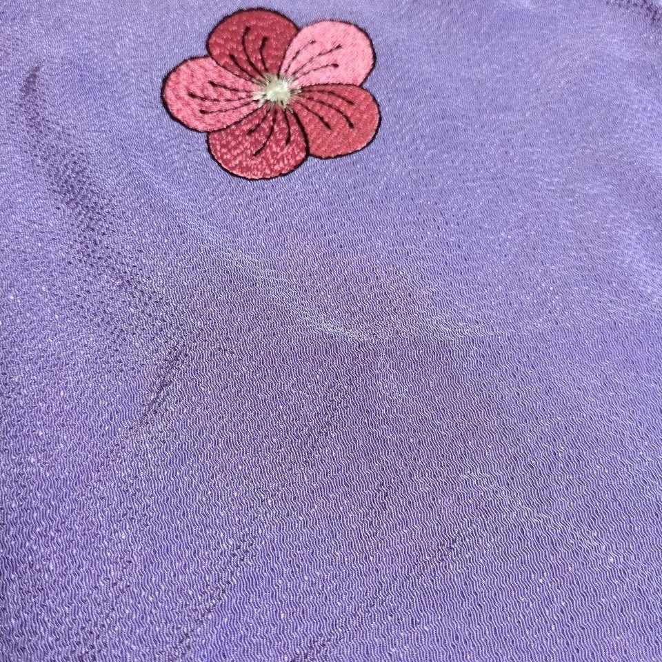 Furoshiki Tango Crepe Small Plum Wrapping Multi Cloth Traditional USED ...