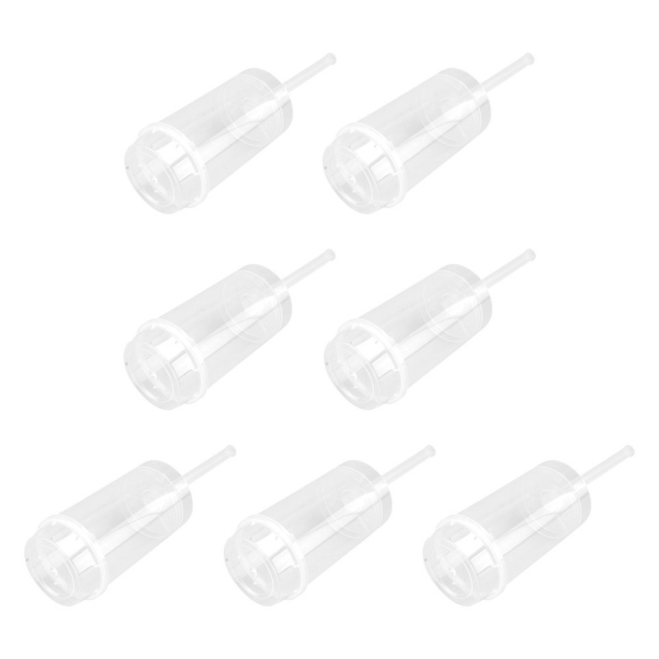 20 Pcs Cake Molds for Baking Pop Containers with Lids Holder Cylinder ...