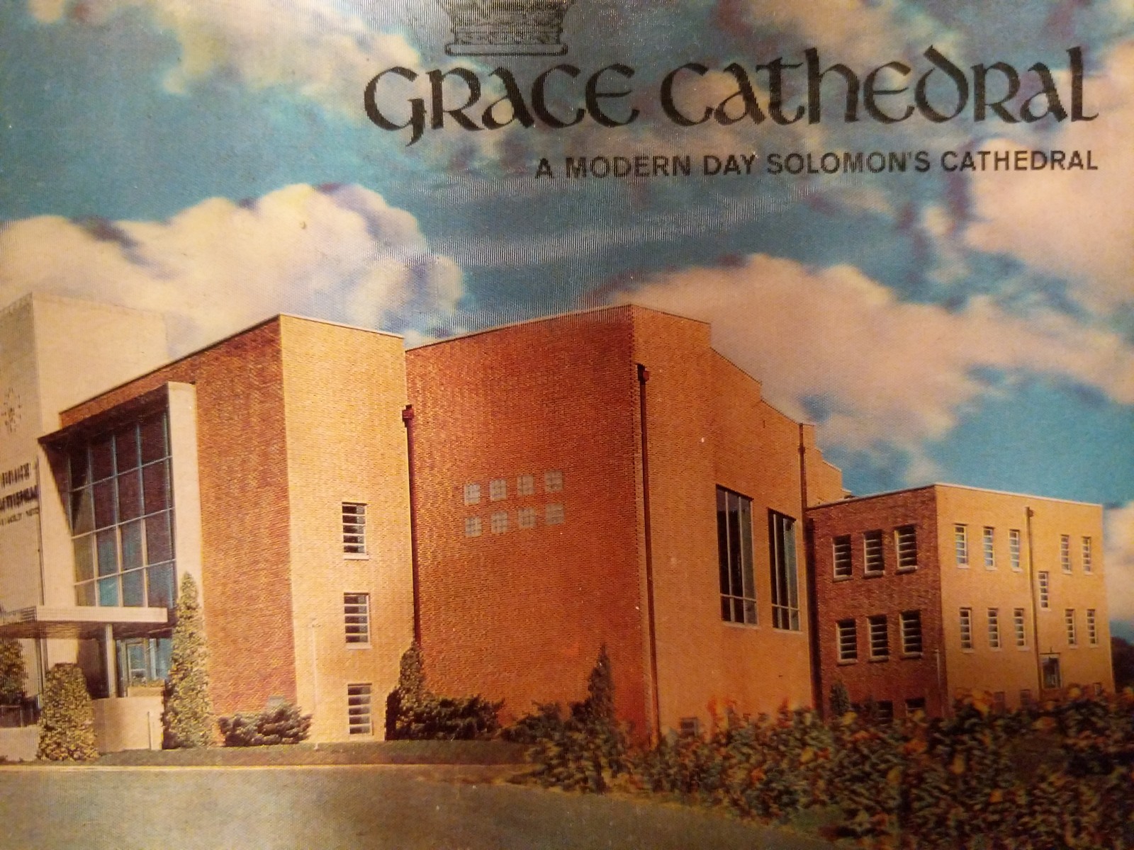 Ernest Angley / Grace Cathedral 3d Large Rare Postcard Collector Series ...