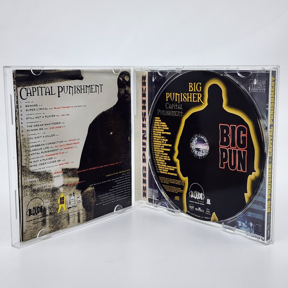 Big Pun Capital Punishment Audio CD (1998) Parental Advisory | eBay