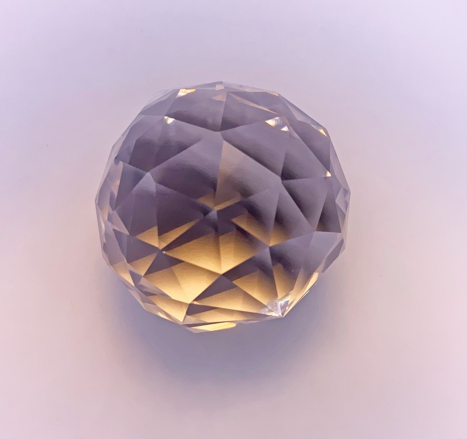 Asfour Crystal Ball Prism Suncatchers – 40mm #701 Crystals for Car ...