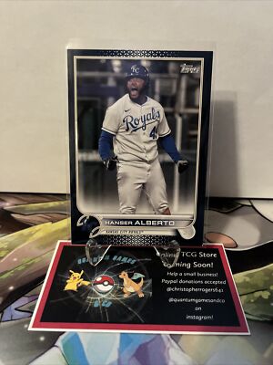 2022 Topps Royal Blue Parallel Hanser Alberto Royals 53 | eBay