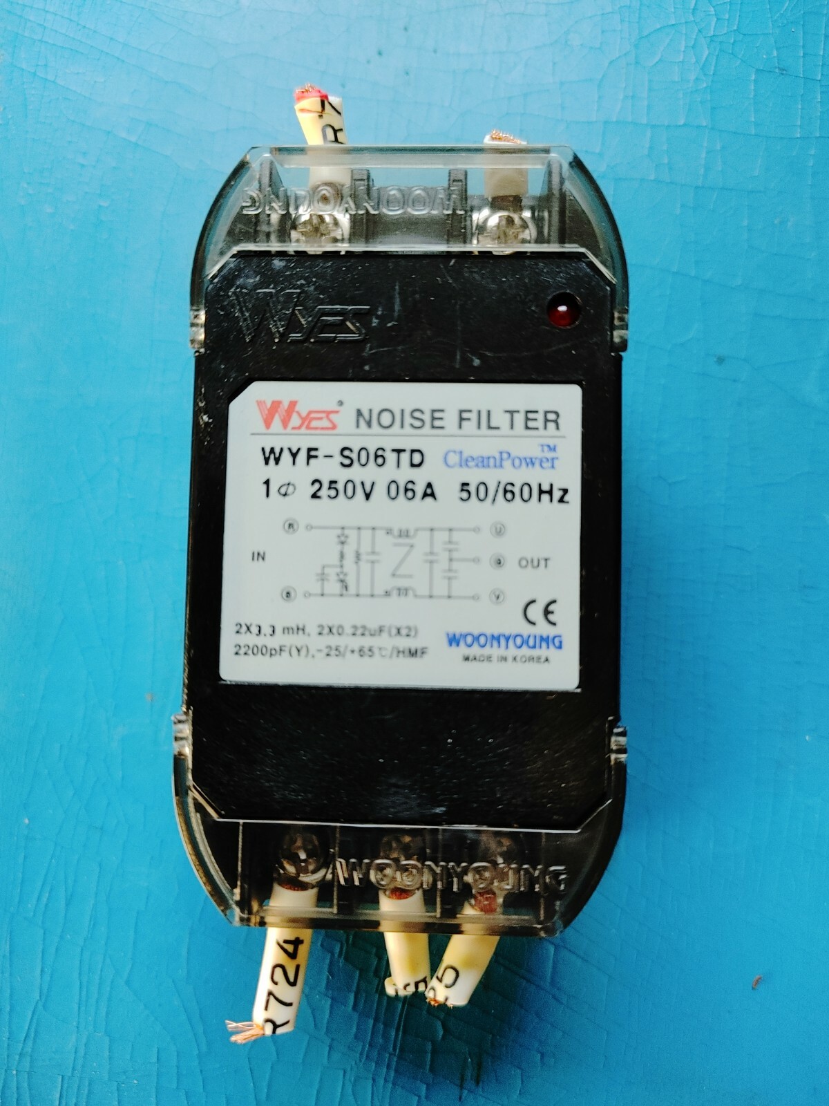 Wyes WYF-S06TD WYFS06TD Noise Filter Free Shipping | eBay
