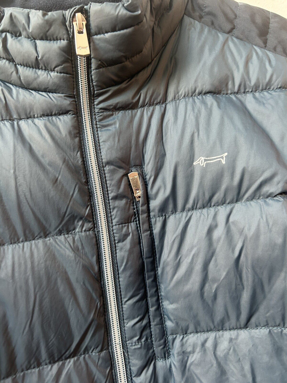 Mens Louis Castel Goose Down Puffer Jacket Size Mediu… - Gem