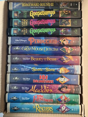 Disney VHS Tape Lot Of 28 | eBay