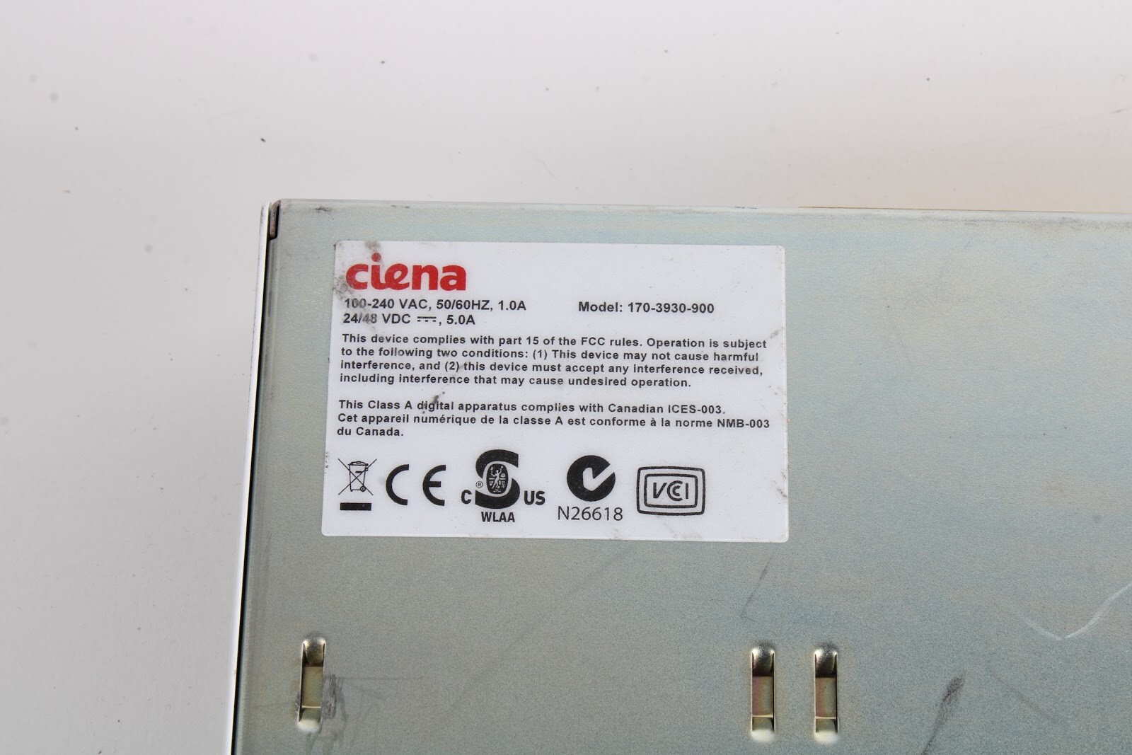 as Is Ciena 3930 170-3930-900 Service Delivery Switch for sale online ...