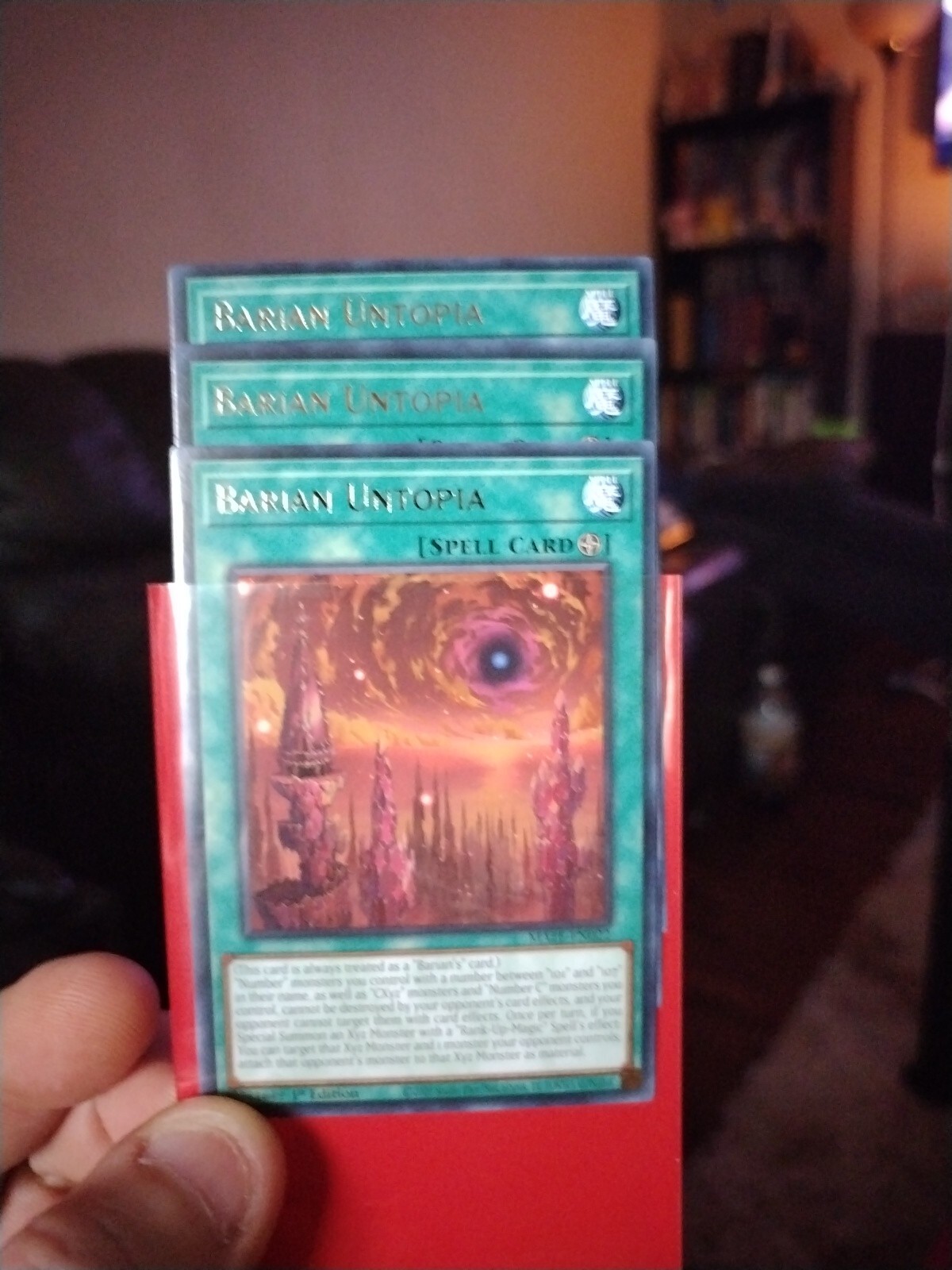 3x Barian Untopia 1st Edition Rare MAZE-EN022 Yu-Gi-Oh! | eBay