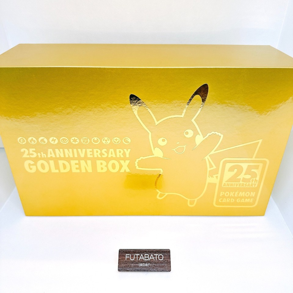 Pokemon Card 25th Anniversary Golden Box Supplies Only (No Cards ...