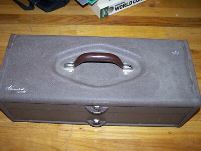 Vintage Kennedy TC-20 Stowaway Tackle Box Fishing Machinist unused ...