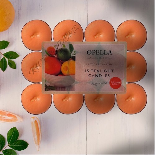 scented tea lights pack of 12 various scents candles tealights 3 Hours ...