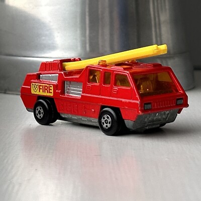 Matchbox Superfast 22 Blaze Buster Fire Engine Yellow Ladder Vintage ...