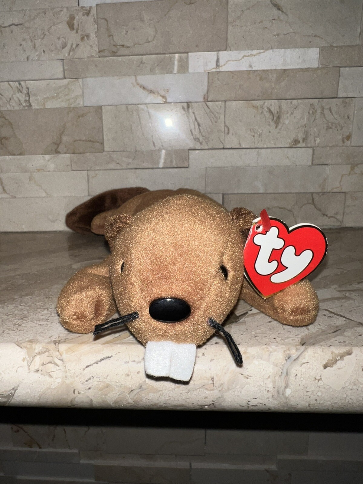 TY BEANIE BABIES BUCKY THE BEAVER 3RD GENERATION MWMT | eBay