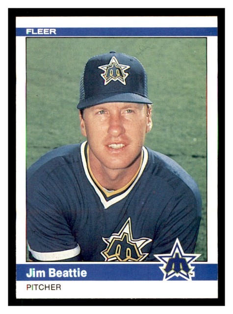 1984 Fleer - #605 Jim Beattie for sale online | eBay