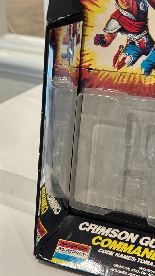 Crimson Guard Commanders Tomax & Xamot Vintage GI Joe Box Only 1985 | eBay
