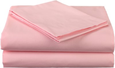 King Size Pink Solid 4 Piece Sheet Set 1000 Thread Count 100% Egyptian ...