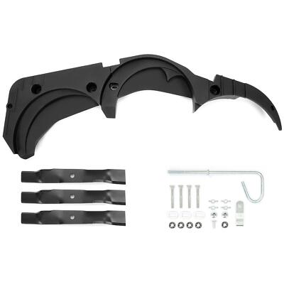 54" Lawn Mower Grass Mulching Kit Attachment w/Blades #BM20827 For John ...