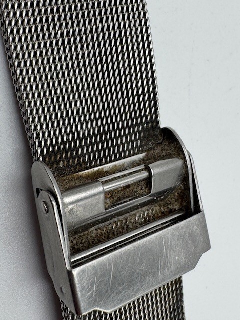 Men's Skagen 233LGSC Silver Tone Mesh Band Quartz Watch New Battery | eBay