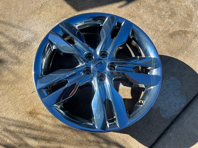 Ford Edge Rim 20 Inch Aluminum Chrome Clad Wheel OEM Factory Bt43 1007 ...