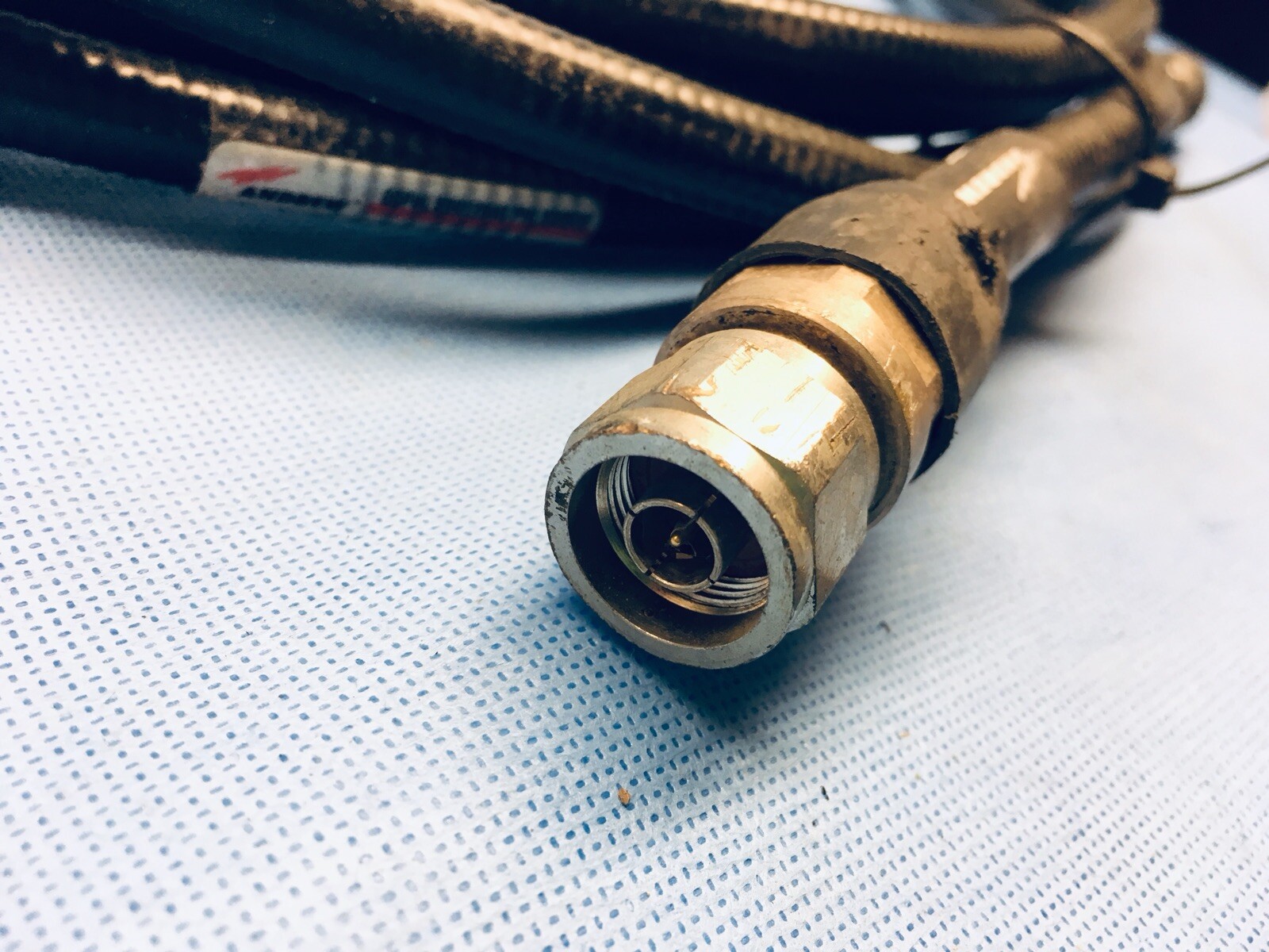 Andrew F4PNMV2-HC 18ft Sureflex Heliax Coax Cable Assembled Assembly ...