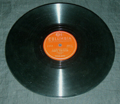 Columbia 36911 Victor Borge Program Phonetic Punctuation 10" 78RPM ...