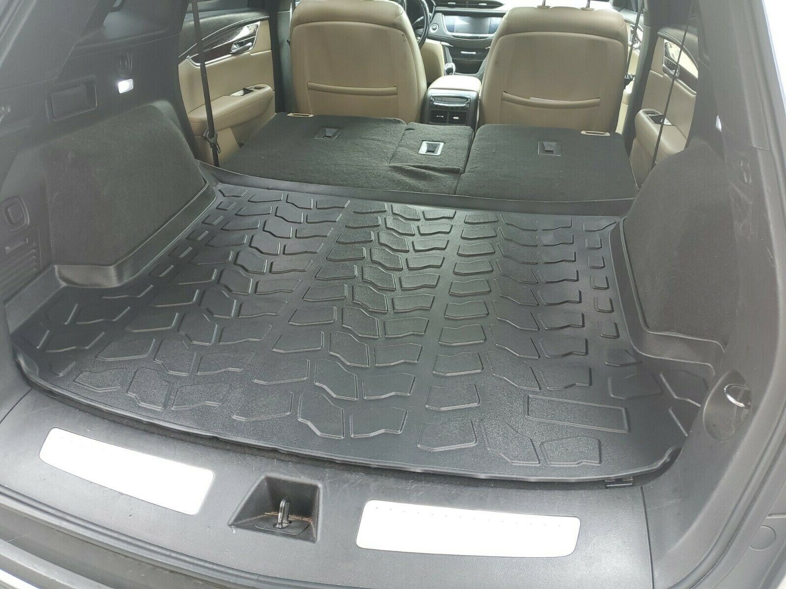Rear Trunk Cargo Floor Tray Boot Liner Mat for CADILLAC XT5 2017-2025 ...