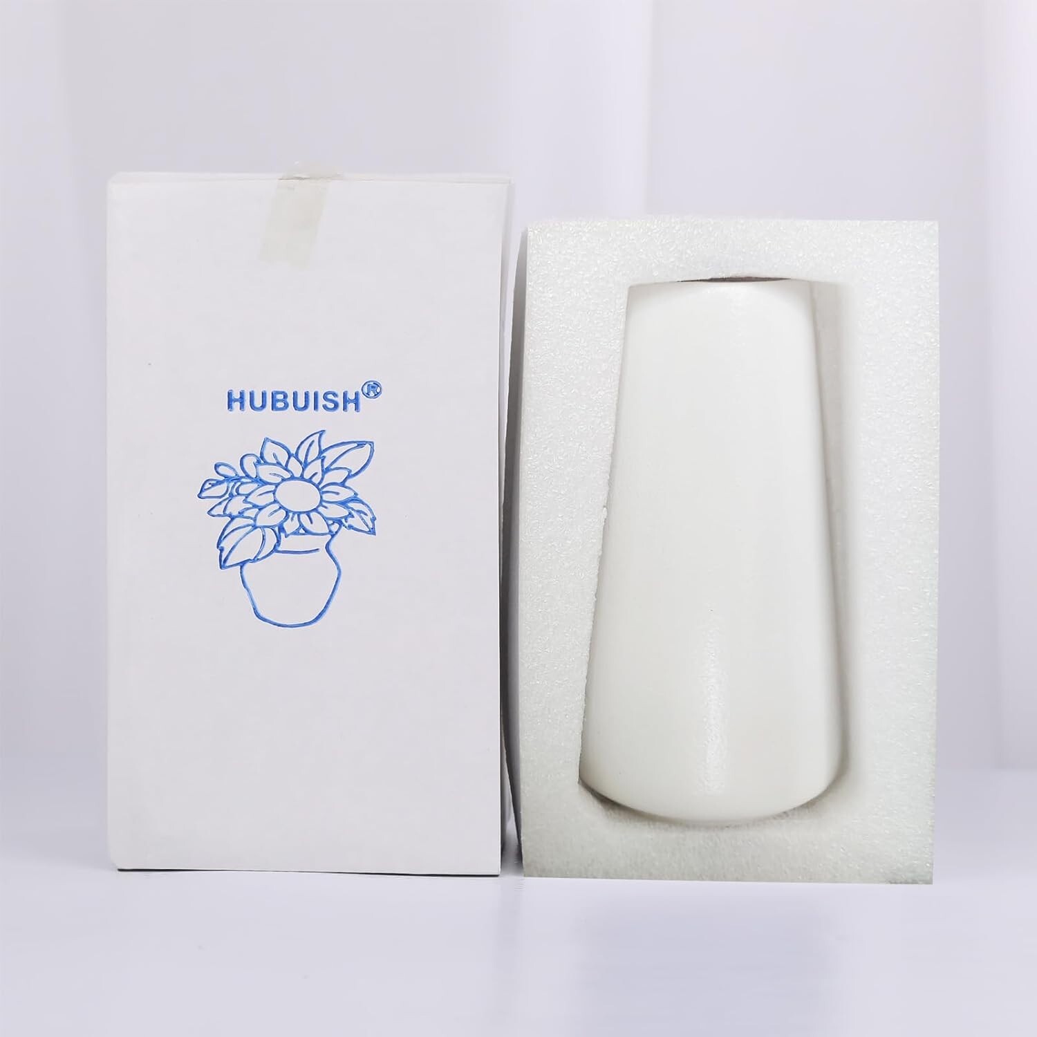 Ceramic Vase - Flower Vase Minimalism Style for Modern Table Shelf Home ...