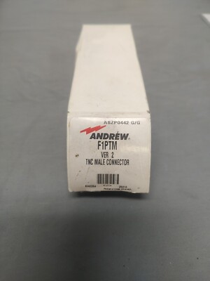 Andrew F1PTM TNC Male Connector New! | eBay