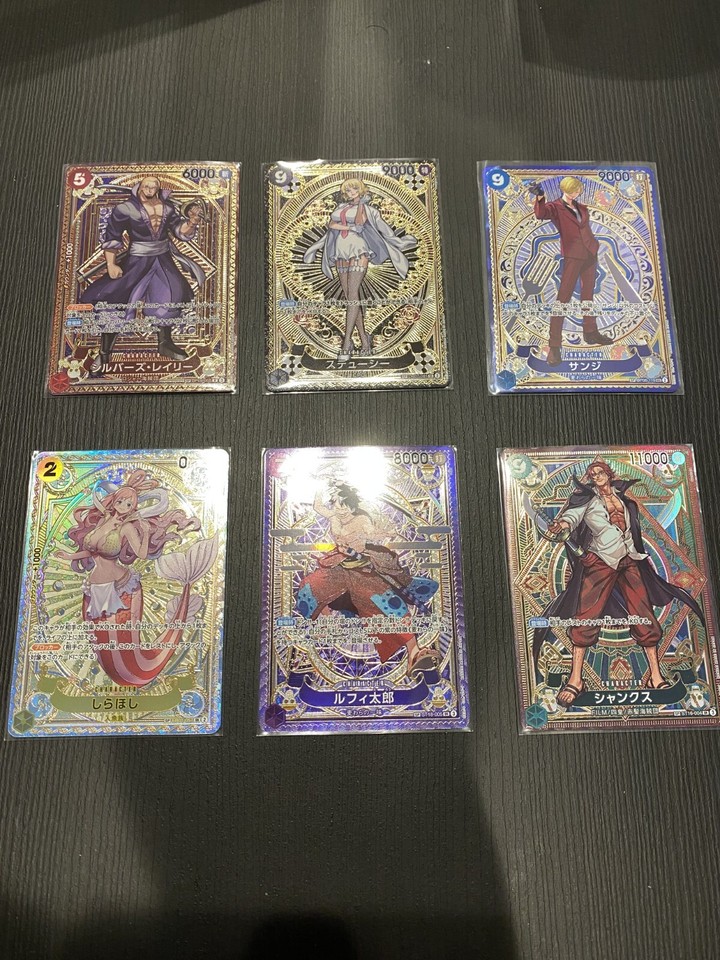 ONE PIECE Card Game OP05, 08, 09 and 11 SP ART Complete Set NAMI ZORO ...