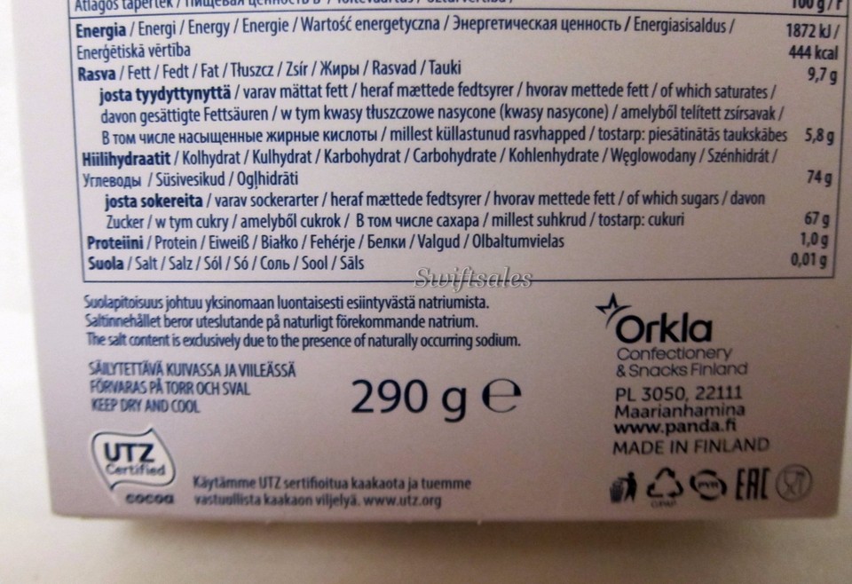 Panda Vodka Liqueur - Vodka Filled Chocolates - Made In Finland ...