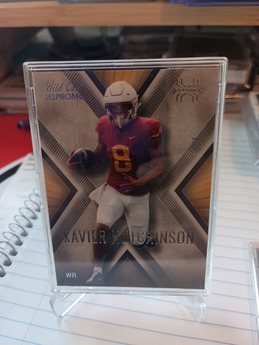 2023 Wild Card SP PROMO X-PLODE Xavier Hutchinson 3/4! XPP-48! TEXANS ...