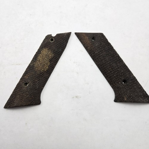 High Standard HD-Military Wood Grips Grip Checkered Factory 22lr | eBay