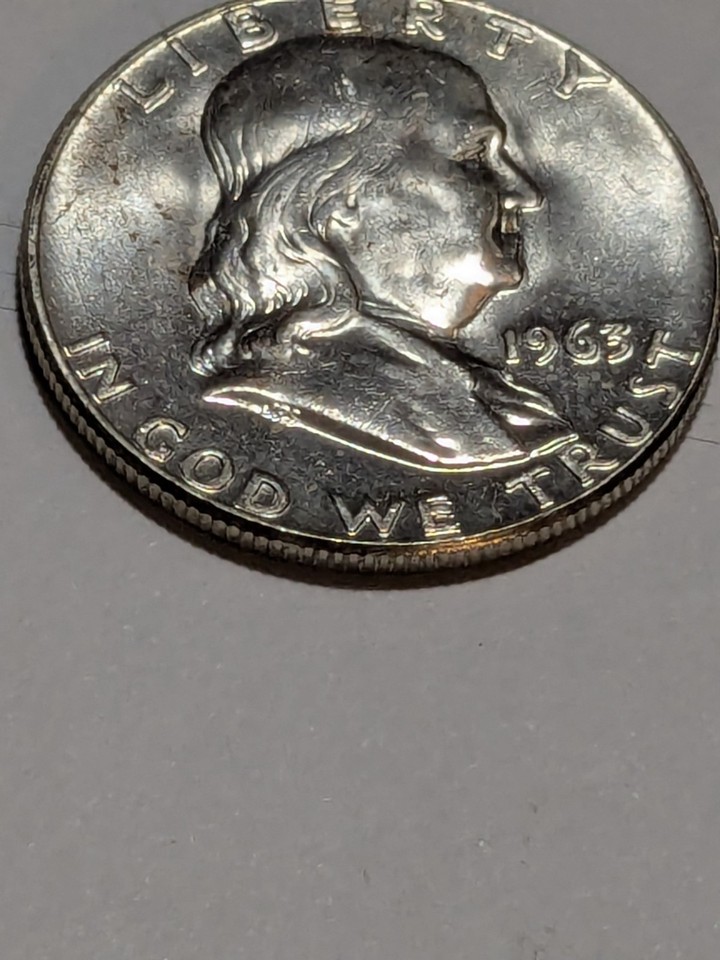 90% Silver Franklin Half Dollar Brilliant | eBay