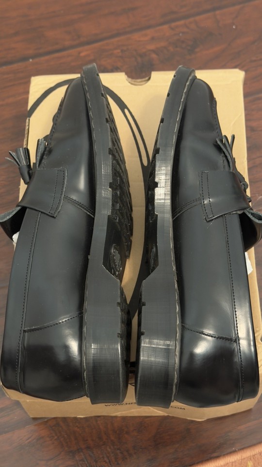 Solovair Tassel Loafer - Hi-Shine Black size UK 11 US 12 (Used) | eBay UK