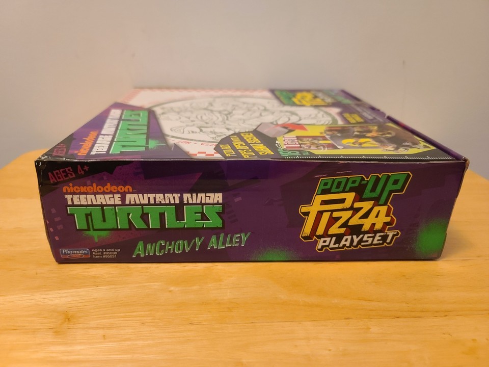 Playmates Teenage Mutant Ninja Turtles Anchovy Alley Pop-Up Pizza ...
